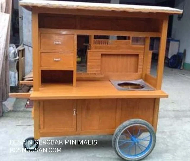 30 Desain Gerobak Unik dan Minimalis - KOSNGOSAN