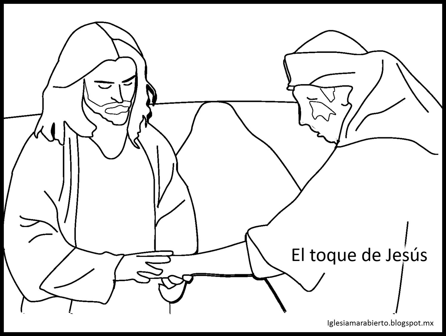 El toque de Jesús - Jesús Sana a un leproso - Mar de Vida Abundante