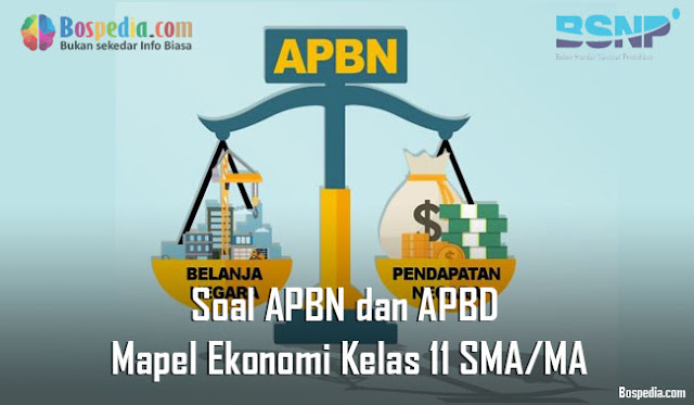Lengkap - Soal APBN dan APBD Mapel Ekonomi Kelas 11 SMA/MA - Laci Soal