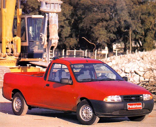 El Blog de Test del Ayer: Road Test del Ford Courier 1.8 D Pick Up