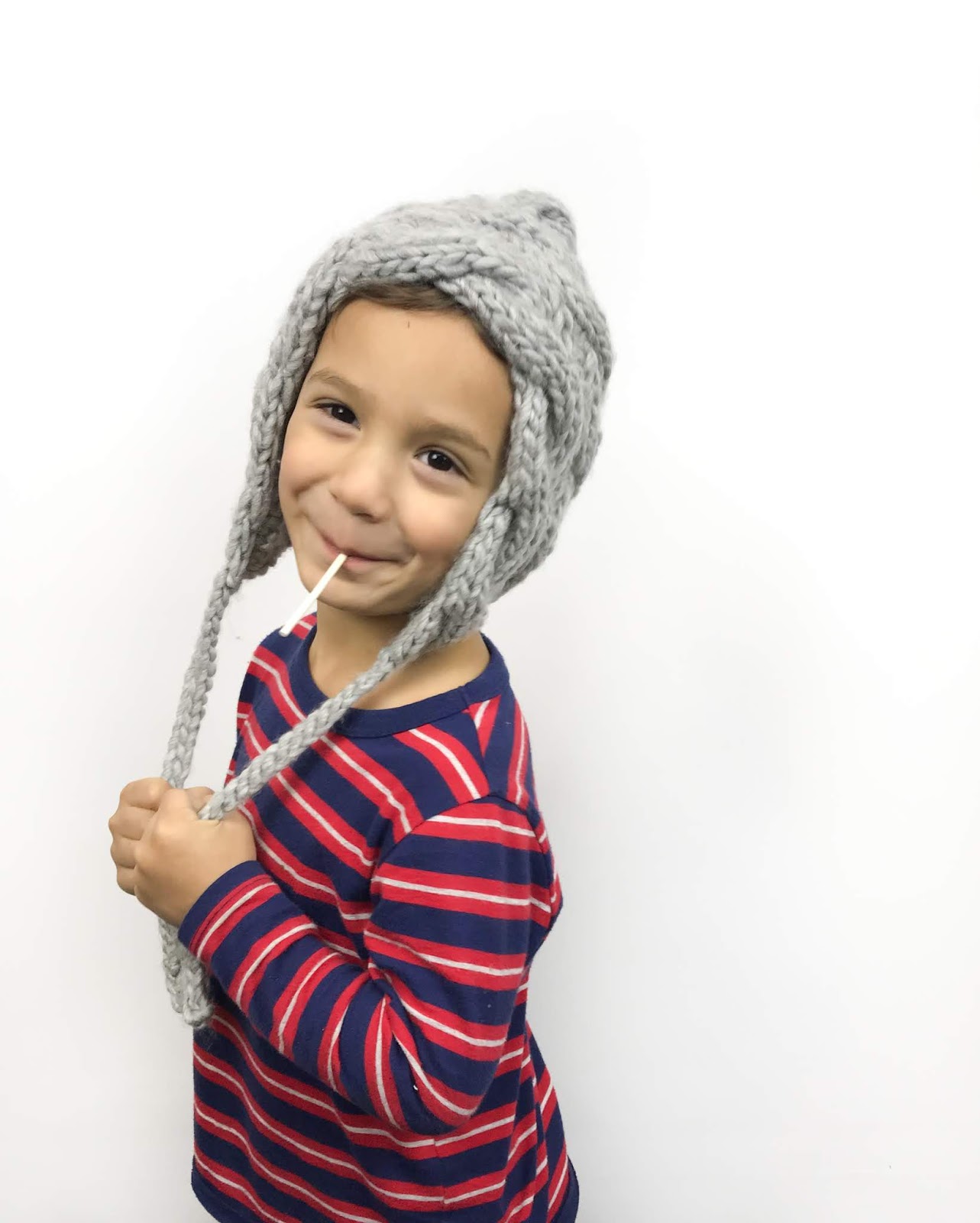 KNIT CABLE BONNET - ALL SIZES - iKNITS