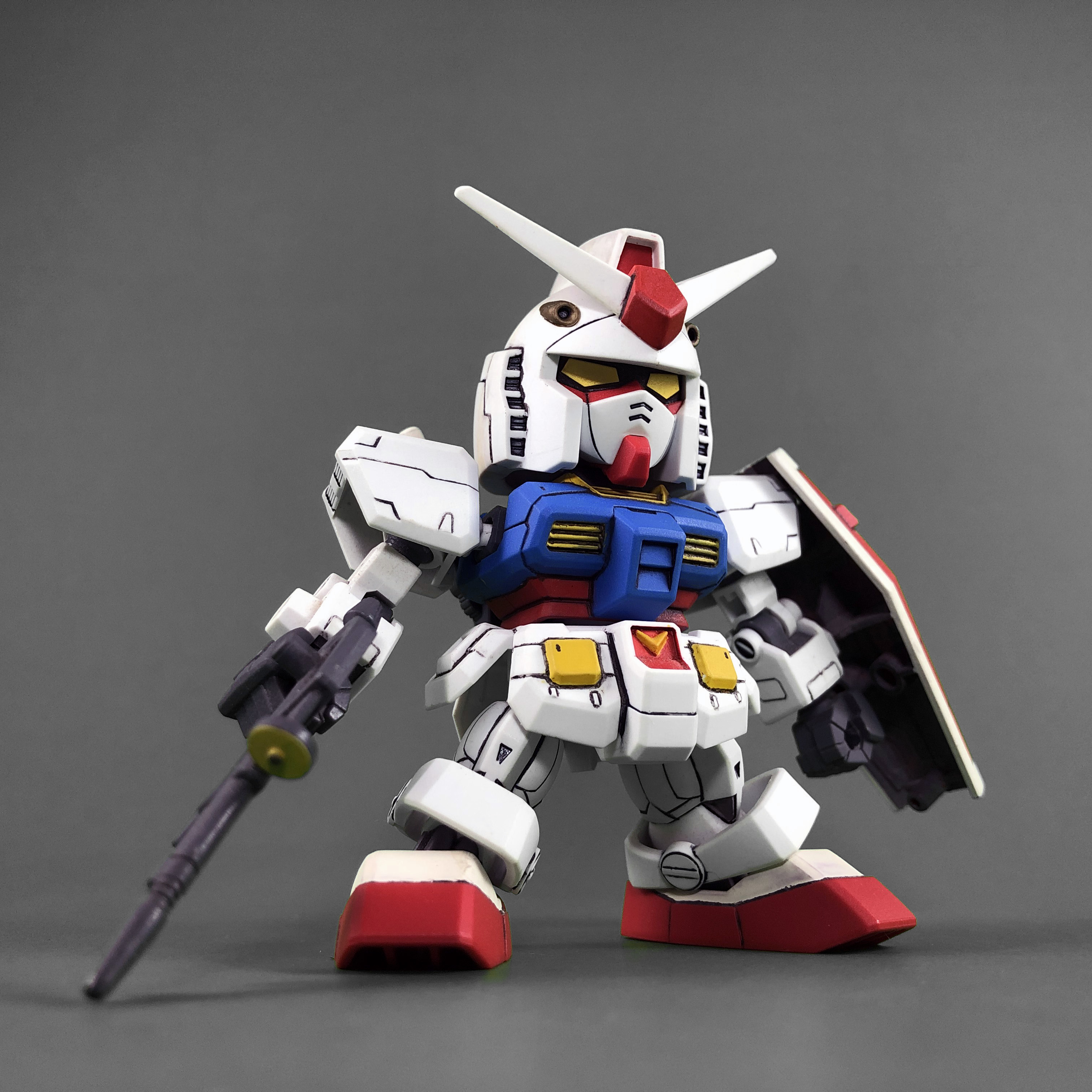 RX-78-2 Gundam SD Cross Silhouette and EX-Standard