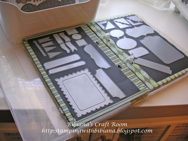 Stamping with Bibiana: How to Organize All Your Dies