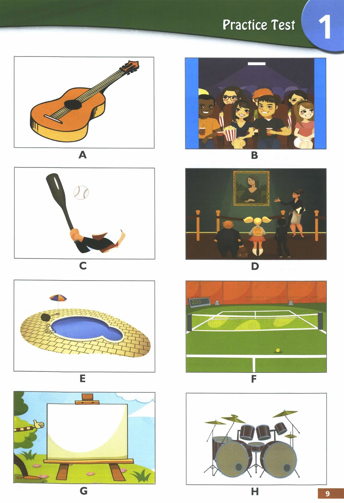 English Cambridge Tests - Complete Flyers Tests - Let Your Hair Down!