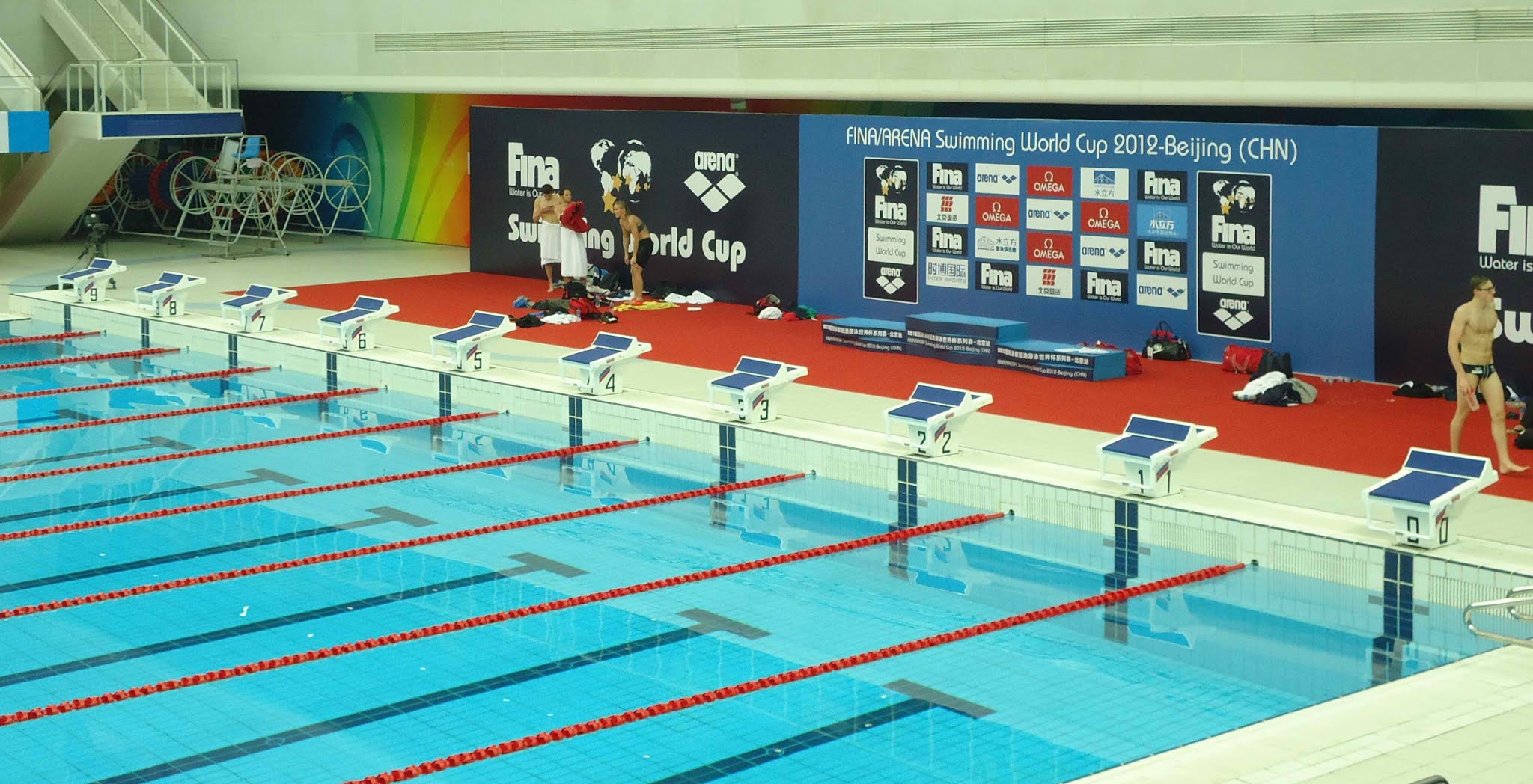 Olympic Swimming Starting Blocks - Bathroom Ideas