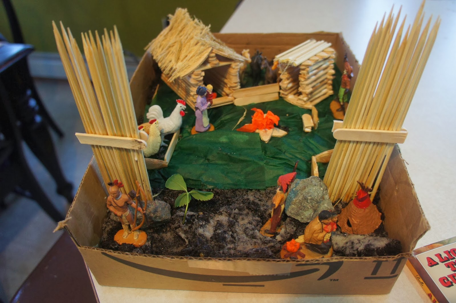 Jamestown Diorama