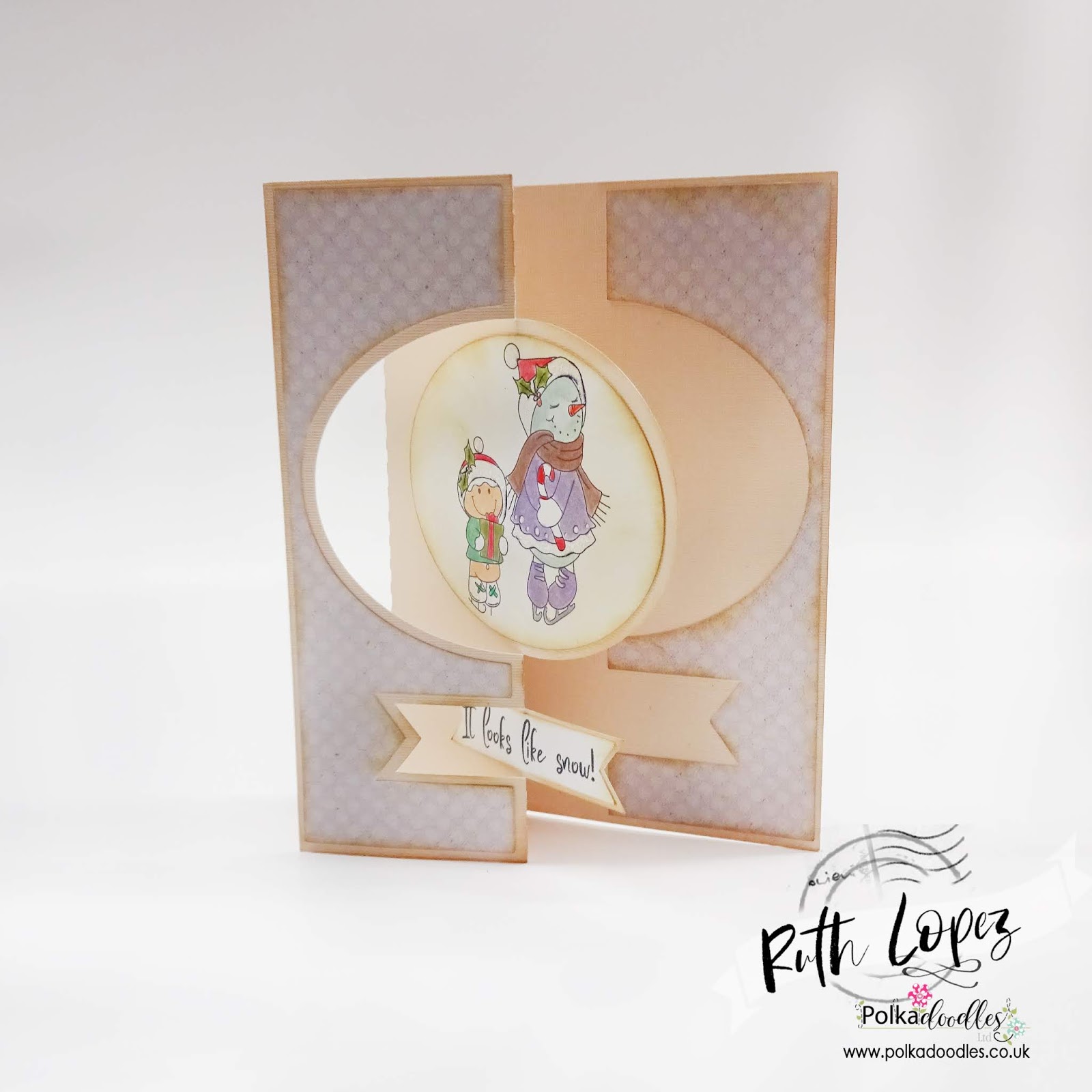 My hobby My Art: Christmas Card - Flip Swing