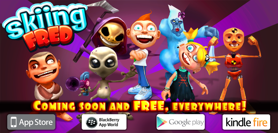 Skiing Fred v1.0.2 APK Mod | Game for Android