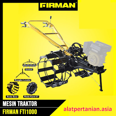 Spesifikasi dan Harga Mesin Traktor Tangan FTI 1000 | Pertanian | Alat ...