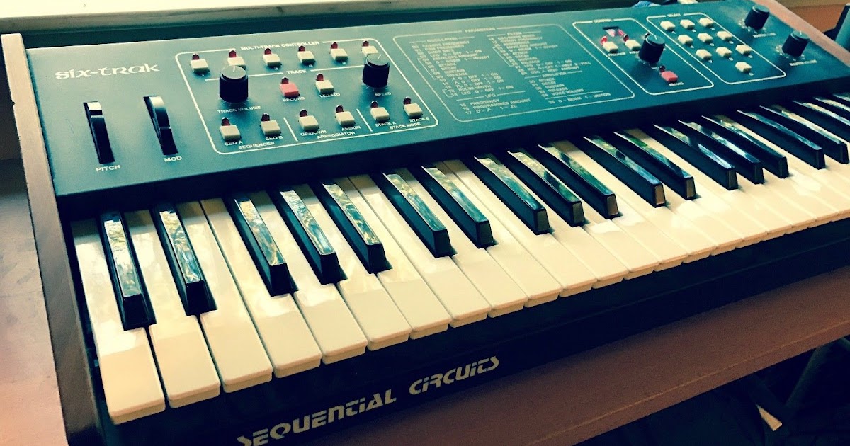 MATRIXSYNTH: Sequential Circuits Six-Trak Analogue Synthesizer with ...