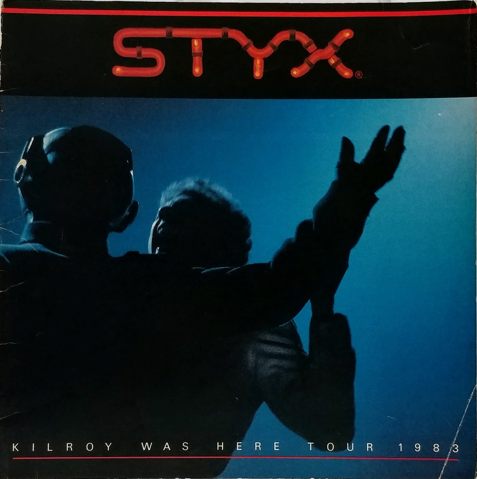 The Paperboy's Archive: Domo Arigato! Styx Takes Mr. Roboto Out in Public