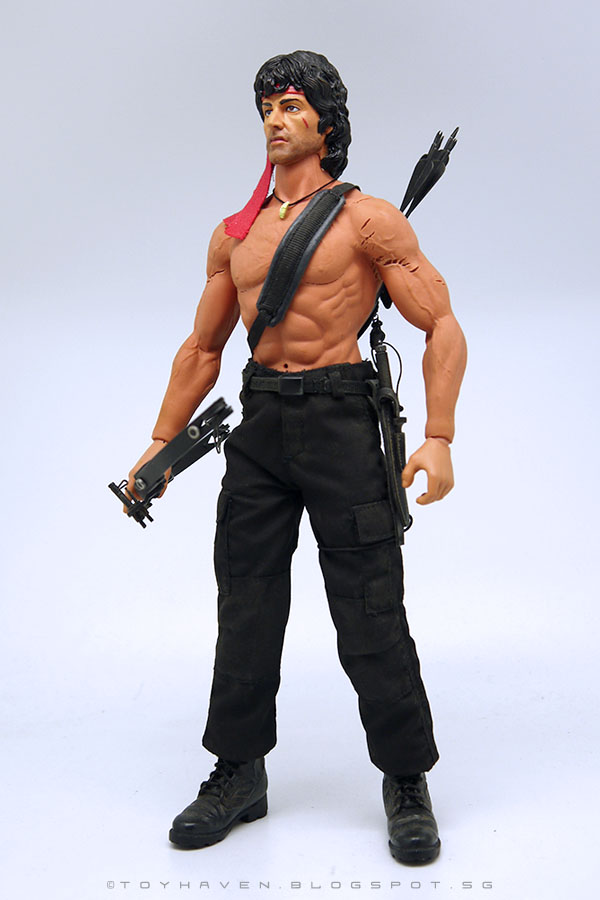 toyhaven: Hot Toys MMS006 1/6th scale First Blood Part II John Rambo 12 ...