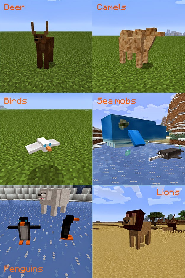 Minecraft TnT Mods: LotsOMobs (1.7.2)