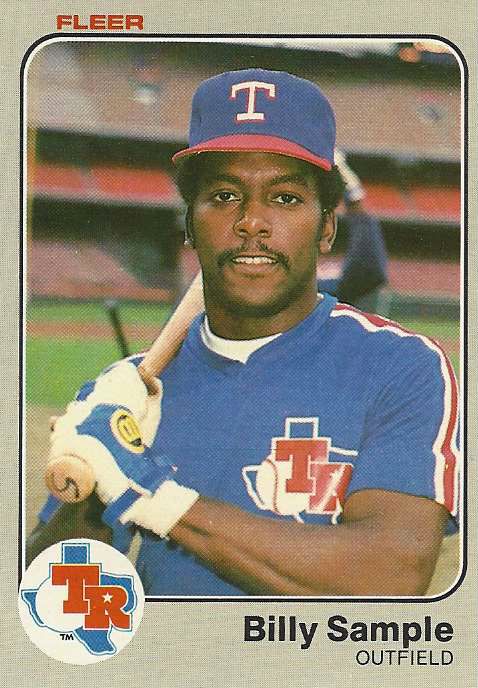 Texas Rangers Cards: Interview with Billy Sample.