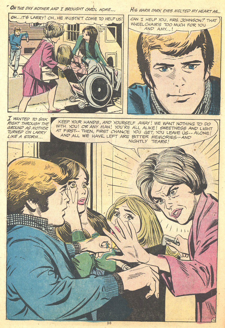 The ALEX TOTH archives: TOTH - YOUNG LOVE 114 Love is a Dirty Word ...