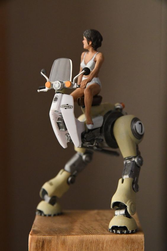 Mercenary Garage - Custom Bike, SciFi & Punk Engineering Blog: Cub Mech