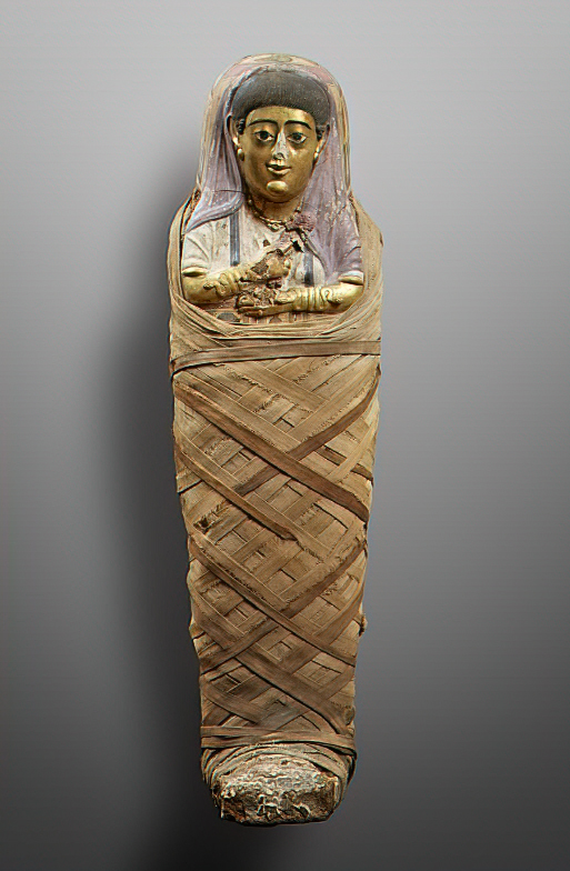 Roman Times: Mummy masks - an Egyptian (and Roman!) tradition