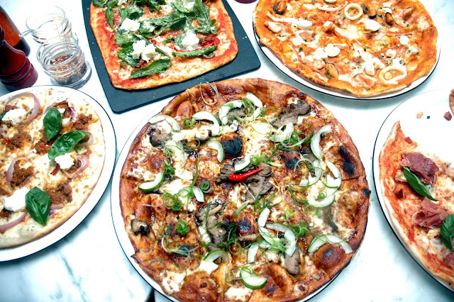 DUDE FOR FOOD: Express from the UK: PizzaExpress Philippines Opens ...