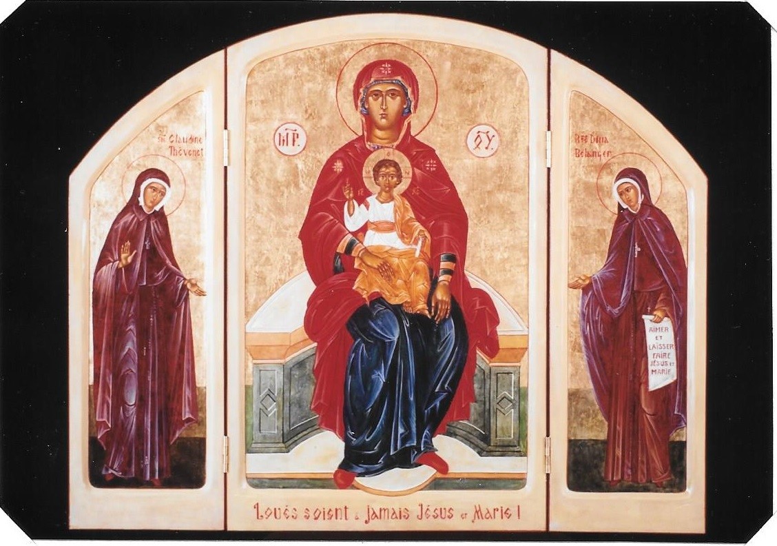 Dina Bélanger RJM: ICÔNE DU « TRONE DE LA GRÂCE OU UNE LOUANGE À JÉSUS ...