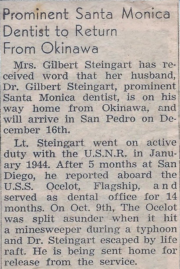 WWII Navy Dentist WWII Navy Dentist