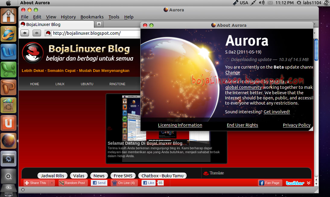 Download Mozilla Firefox 5.0 Beta For Linux, Mac OS X Dan Windows ...