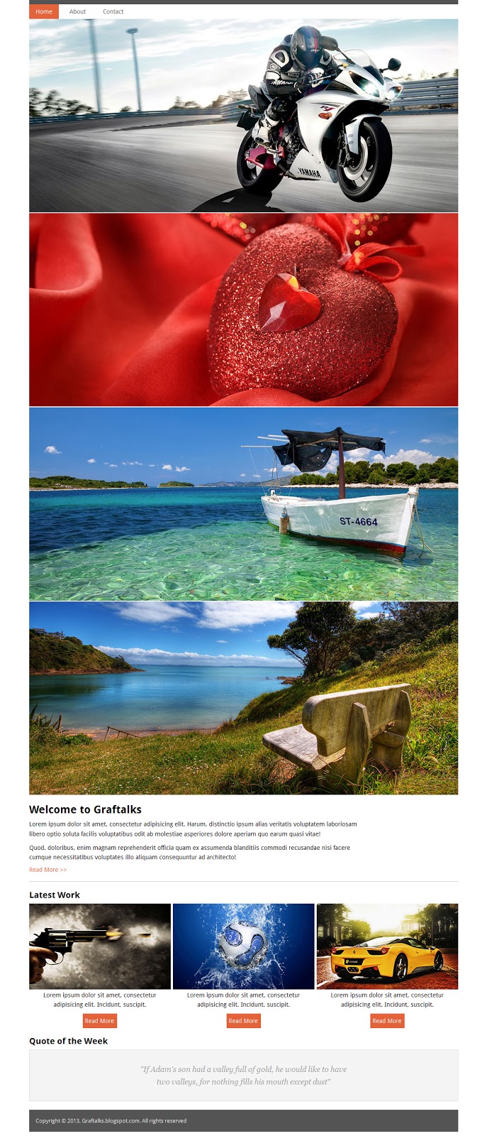 Graftalks: Part 1: How to add Carousel (Slider) to a website using ...