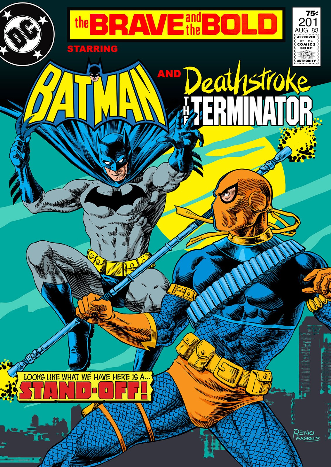 Retro Cover Project: Batman and Deathstroke: Stand-Off!
