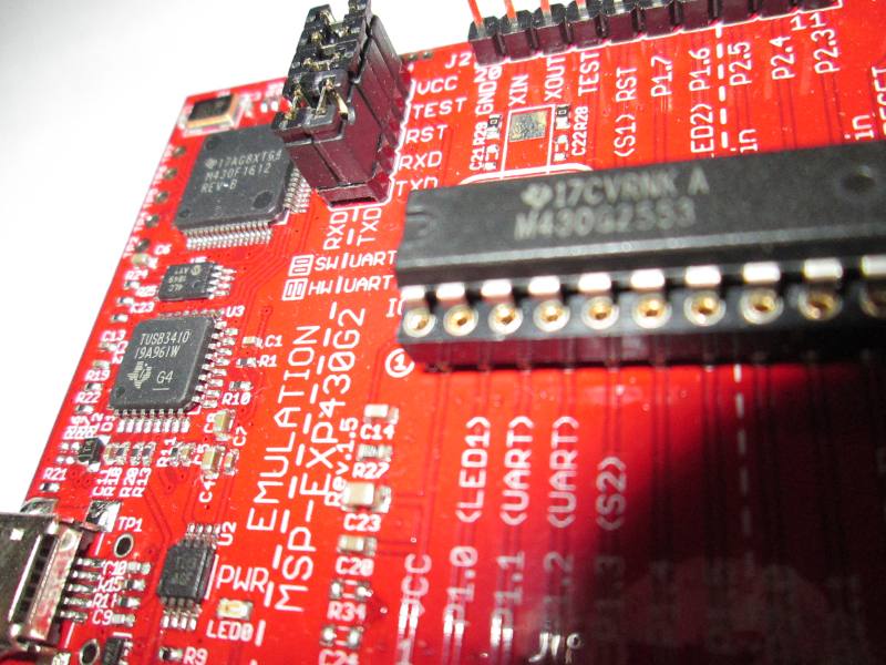 me making things: MSP430 TI Launchpad