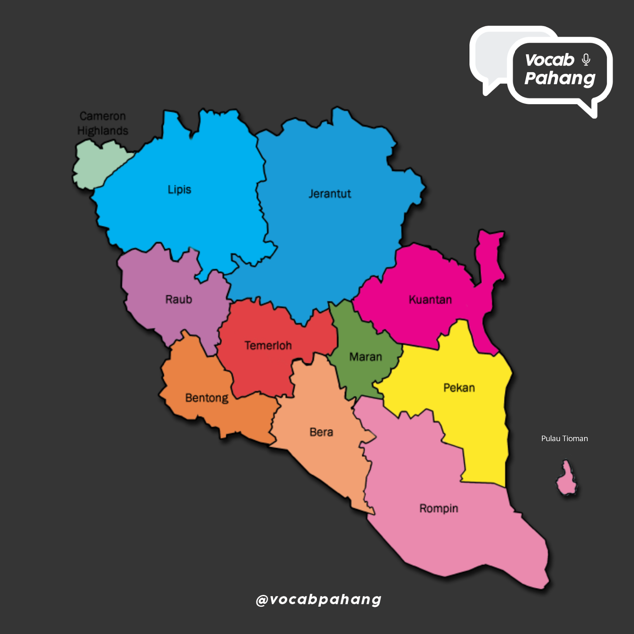 Ada Berapa Daerah Di Pahang