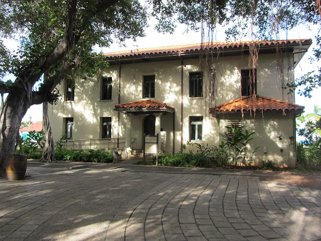 Courthouses of the West: Lahaina Banyan Courthouse, Lahaina, Maui, Hawaii.