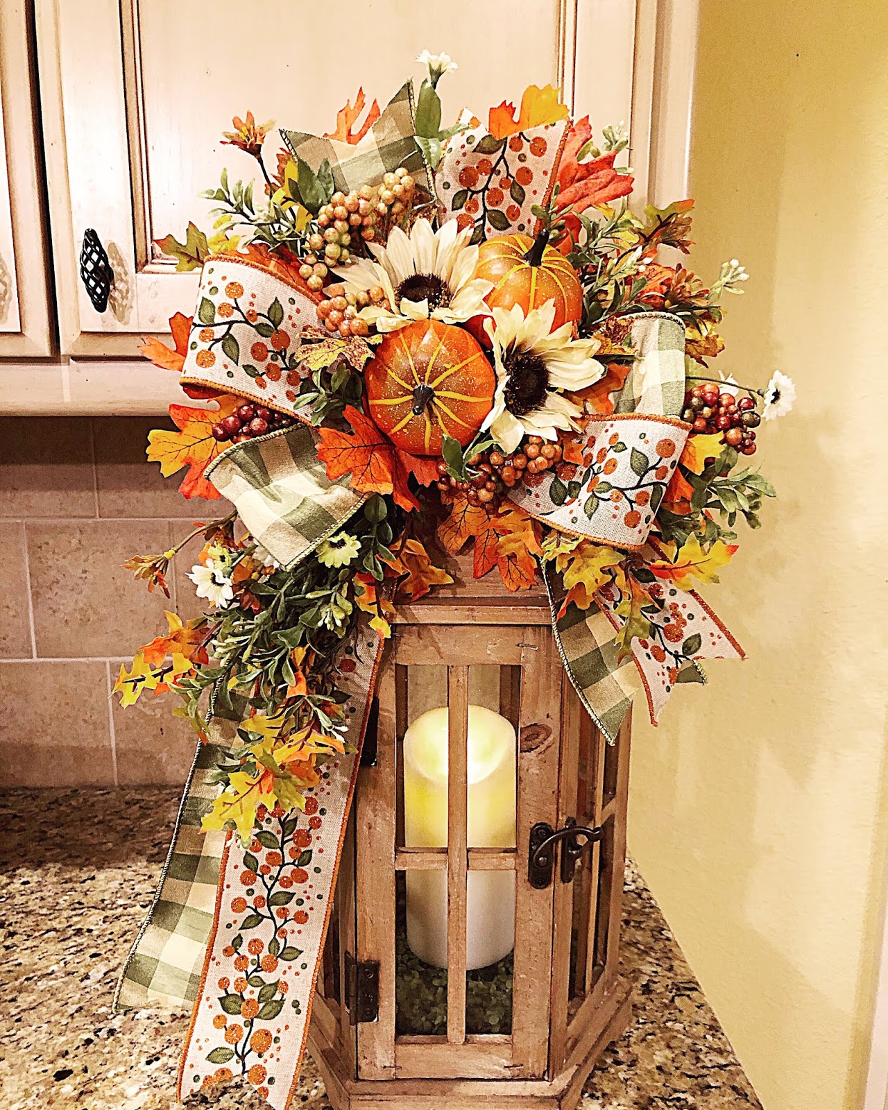 Kristen's Creations: Fall Lantern Swags