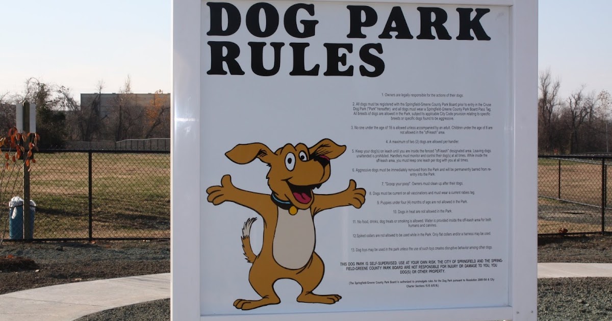 Dog Park Rules and Etiquette - Doglopedix