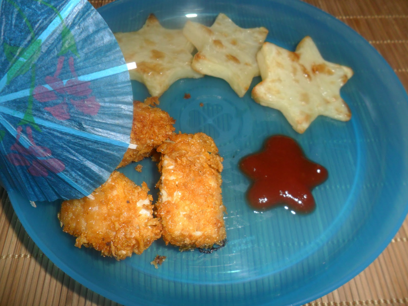 threefootcooks: C is for Chicken Nuggets and Star Chips for The Kids ...