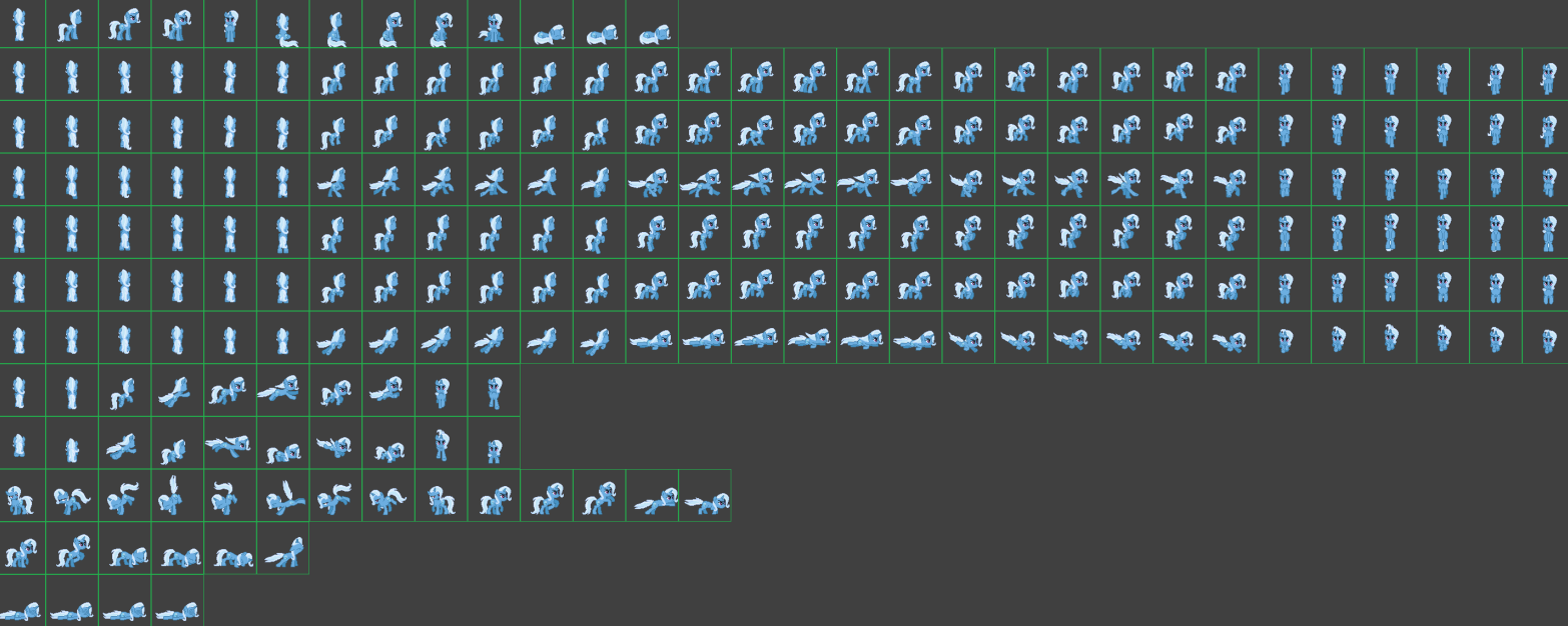 Equestria Daily - MLP Stuff!: MLP Online: Sprites Released