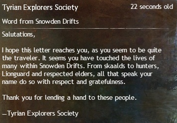 Exploring Tyria: Exploring Snowden Drifts