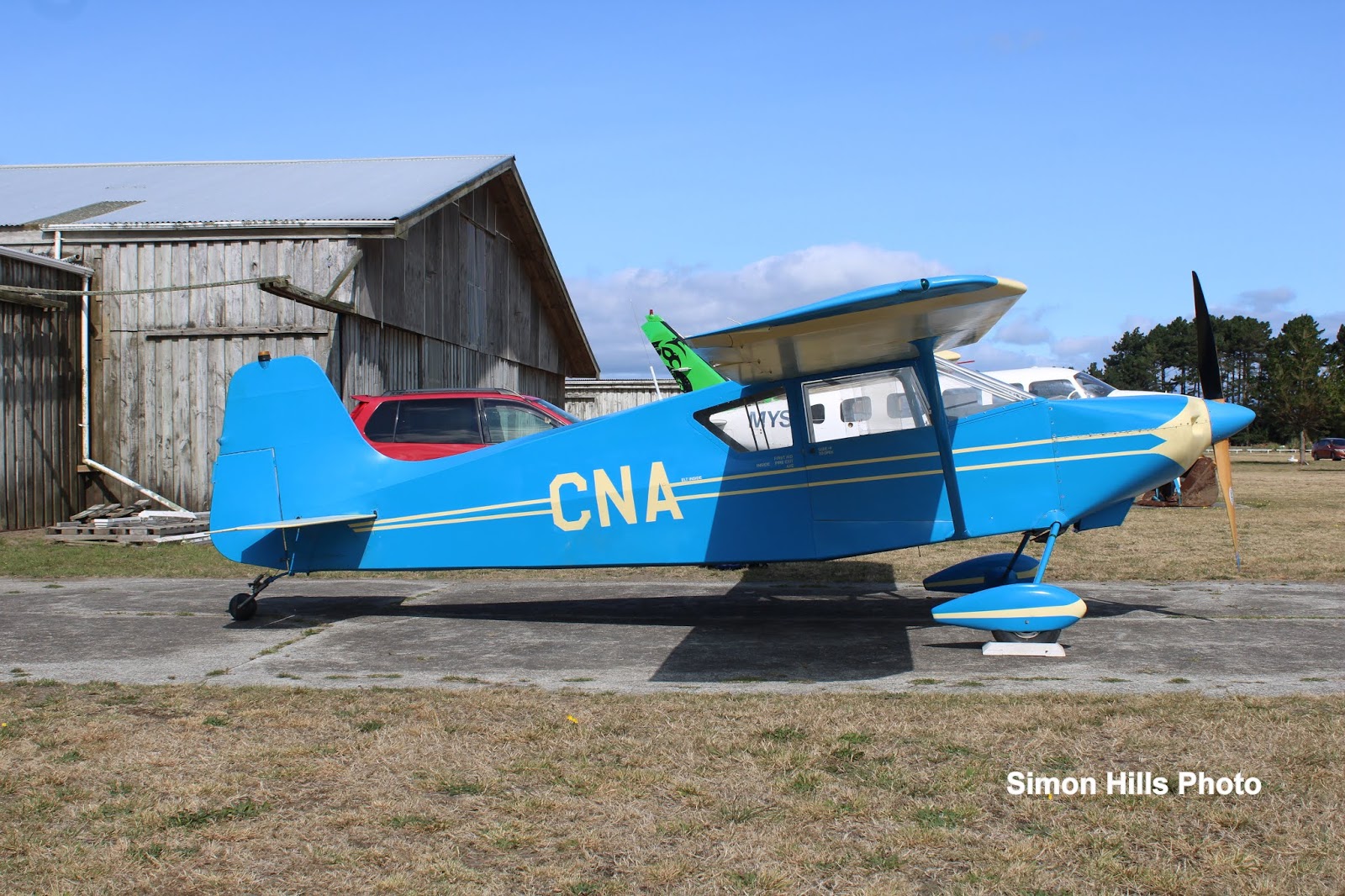 NZ Civil Aircraft: Nesmith Cougar ZK-CNA at Foxpine Today 16-1-2020