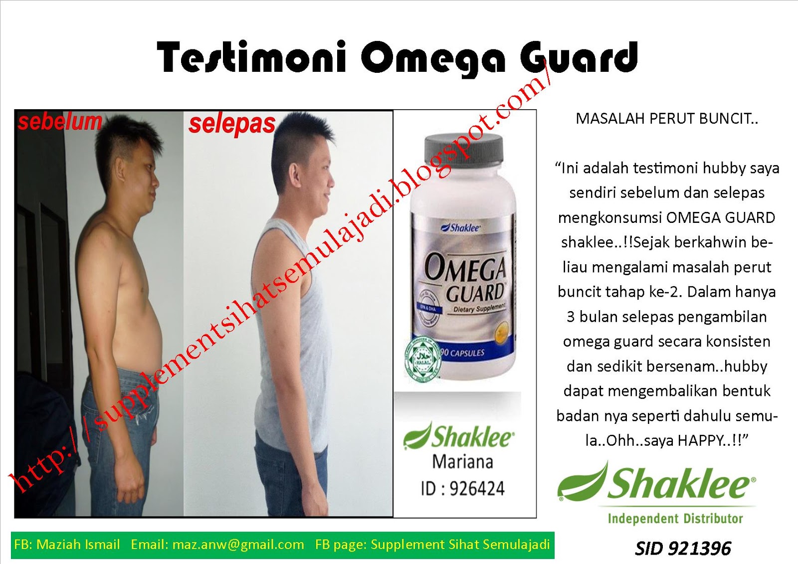 Supplement Sihat Semulajadi: Omega Guard