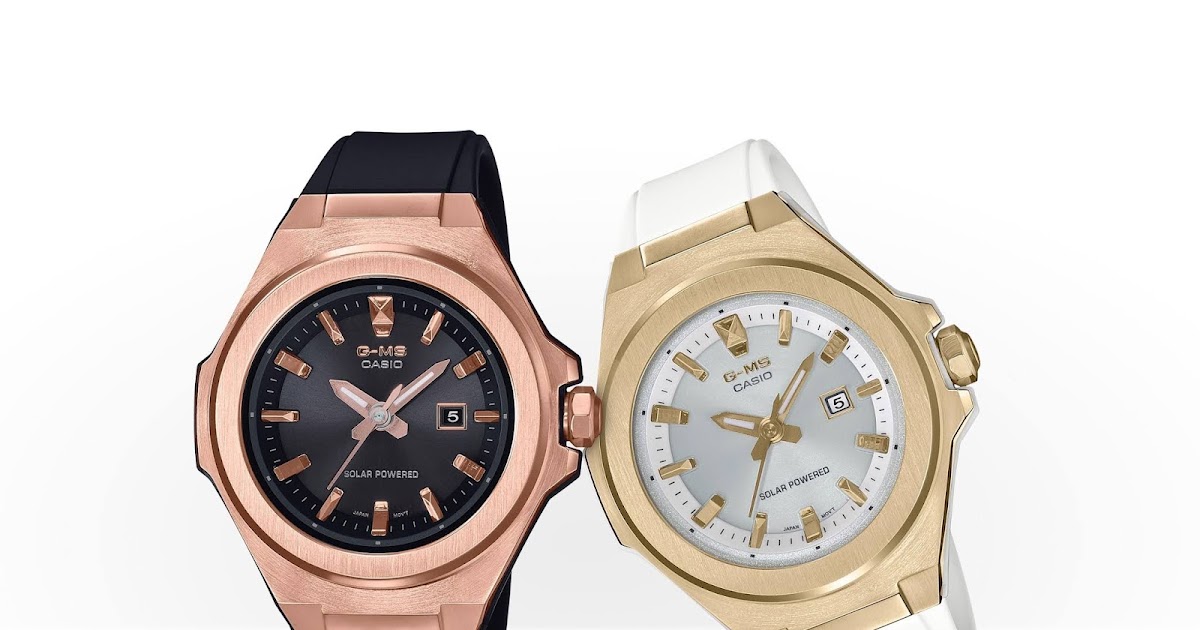 Casio G-SHOCK Unveils New G-MS Timepiece And Its Slimmest Women's Case ...