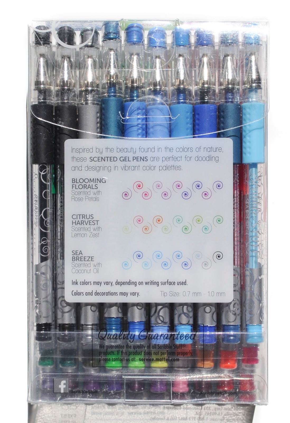 Scribble Stuff Felt Tip Pens and Gel Pens | Jenny's Crayon Collection