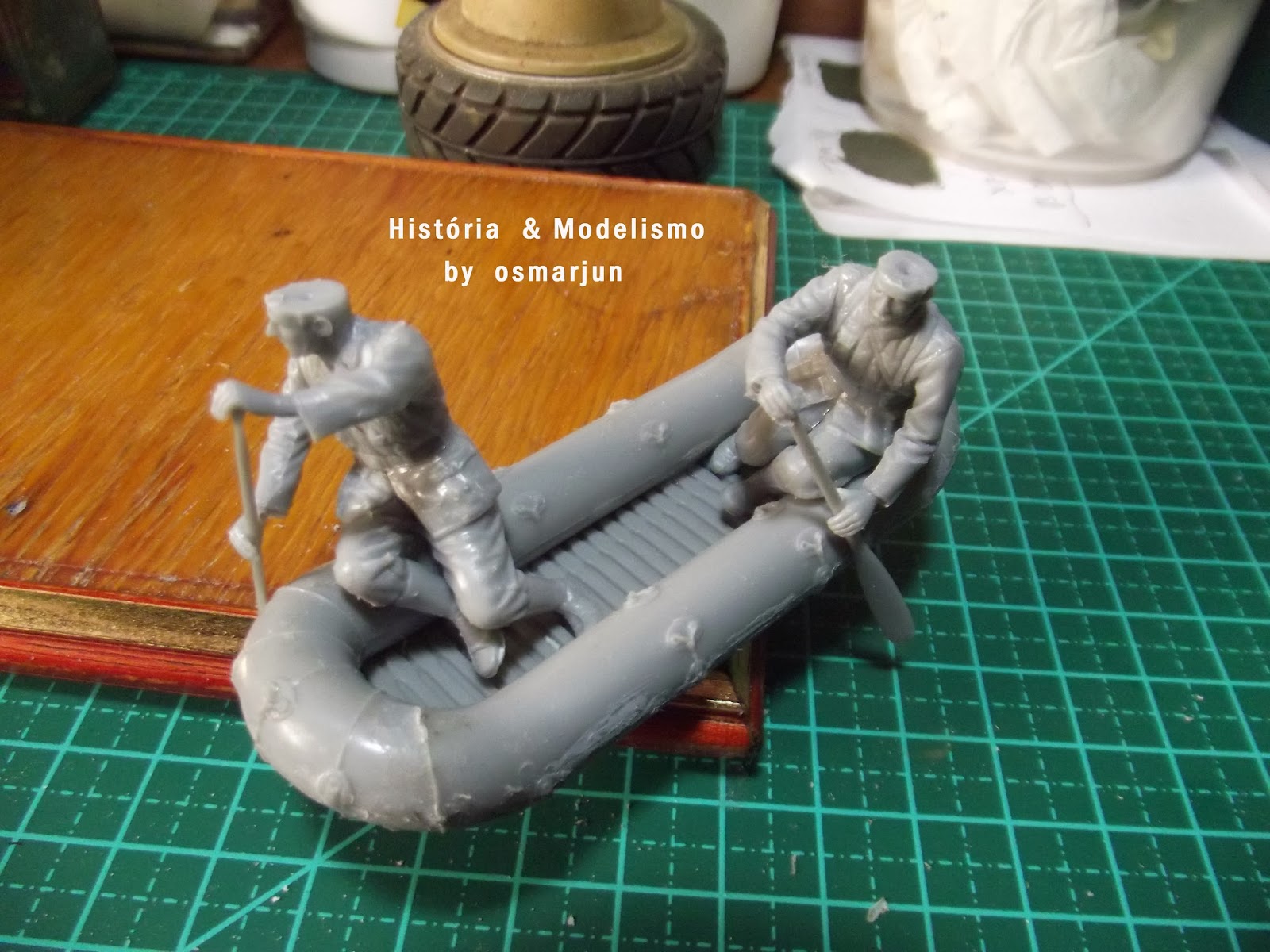 História & Modelismo: German Sturmpioniere w/ Assault Raft 1