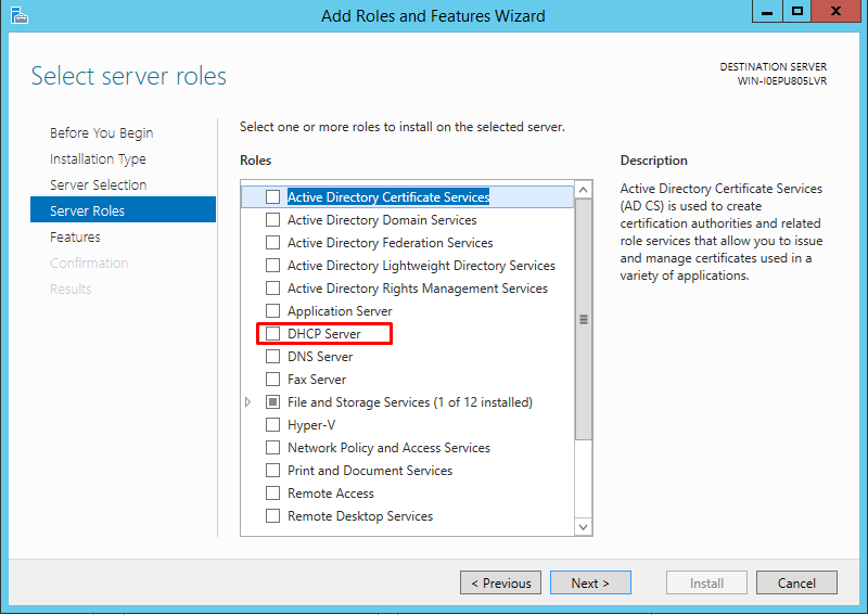 Tutorial membuat DHCP pada Windows Server 2012 ~ DS Network
