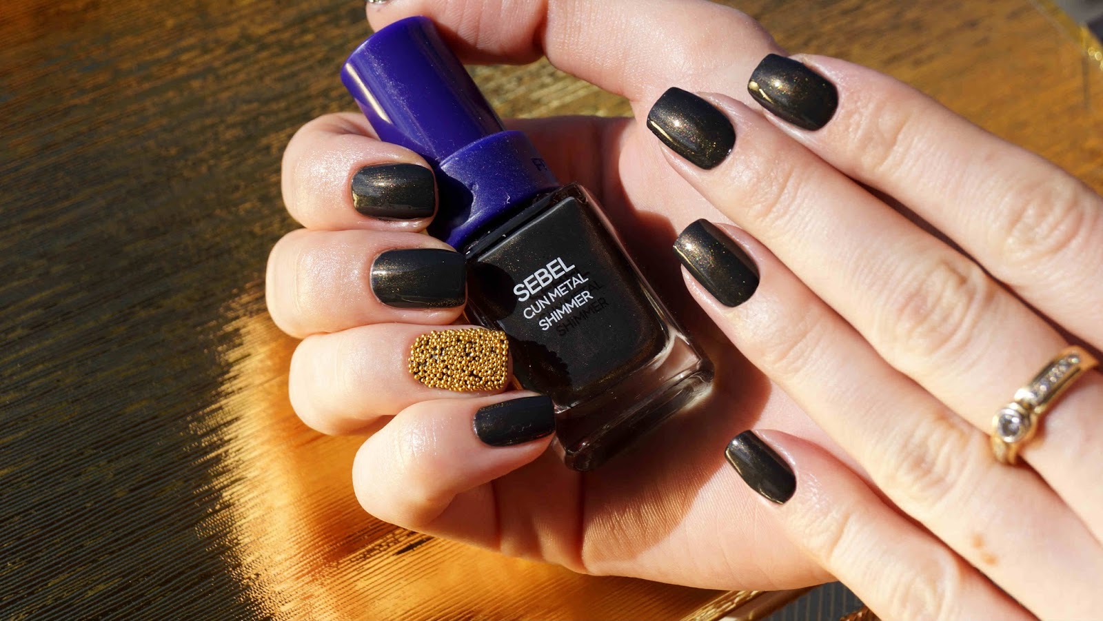 Beauty Unearthly: Christina Fitzgerald Sebel Gun Metal Shimmer swatches ...