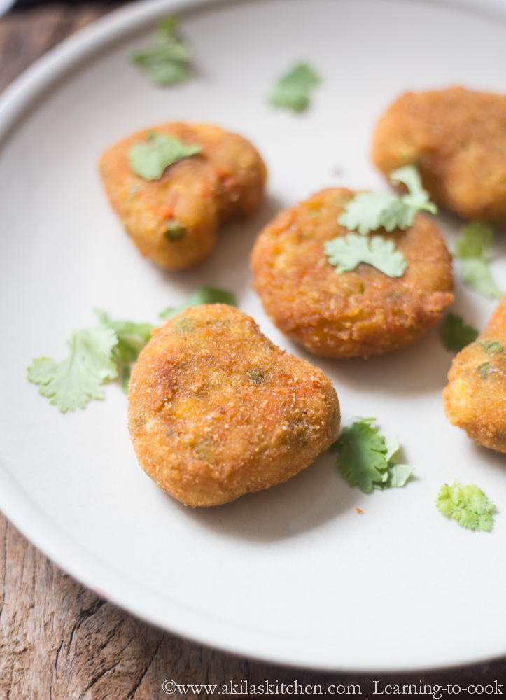 Vegetable Cutlet Recipe - Learning-to-cook