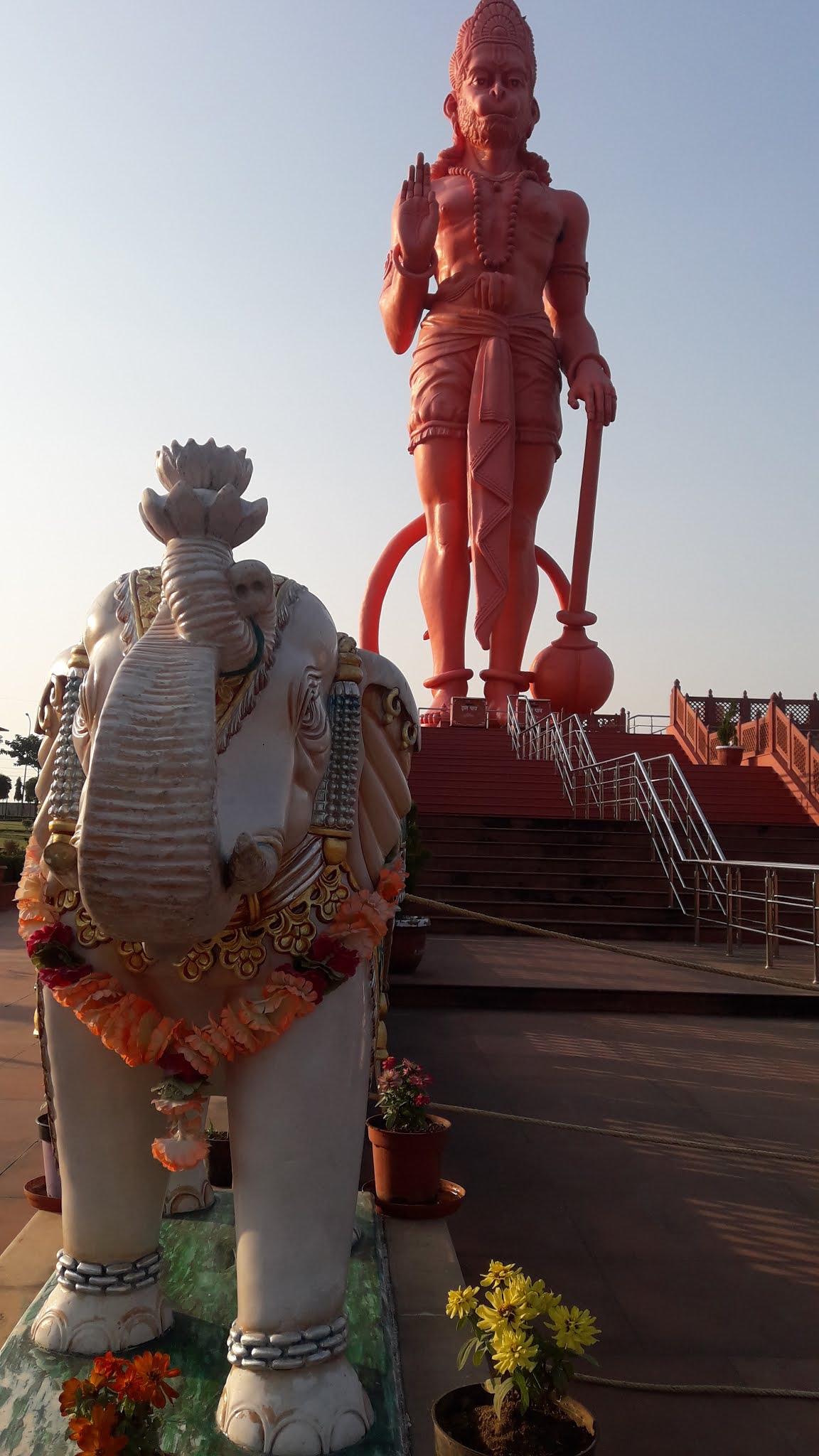 Siddheshwar Hanuman temple Simariya - Tallest statue of Lord Hanuman ...