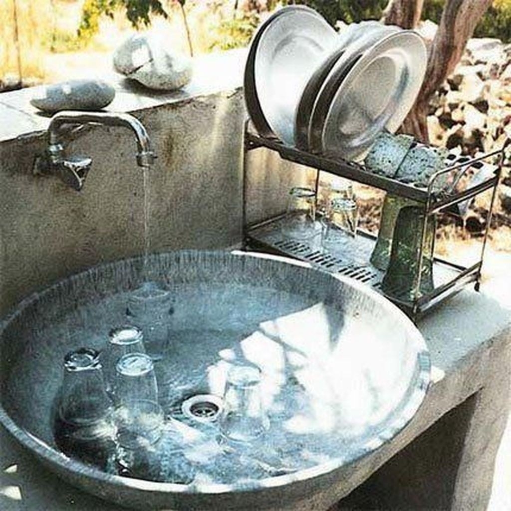 44 Best And Simple Outdoor Sink Design Ideas On A Budget | ARA HOME