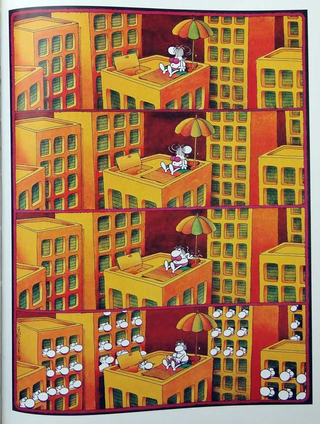 ECC Cartoonbooks Club: Mordillo versus the city of Zhuzhou