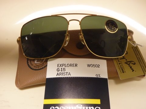 in Motion in Alhambra CA: VINTAGE B&L RAY BAN EXPLORER ARISTA W0502