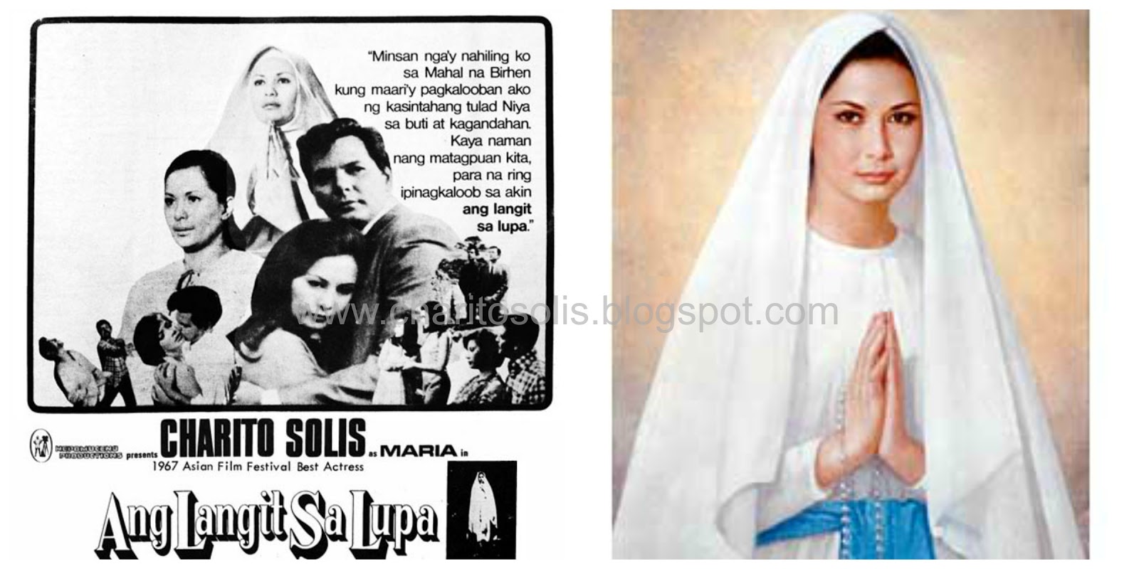 Remembering The Great Charito Solis: Trivia - Ang Langit Sa Lupa (1967)