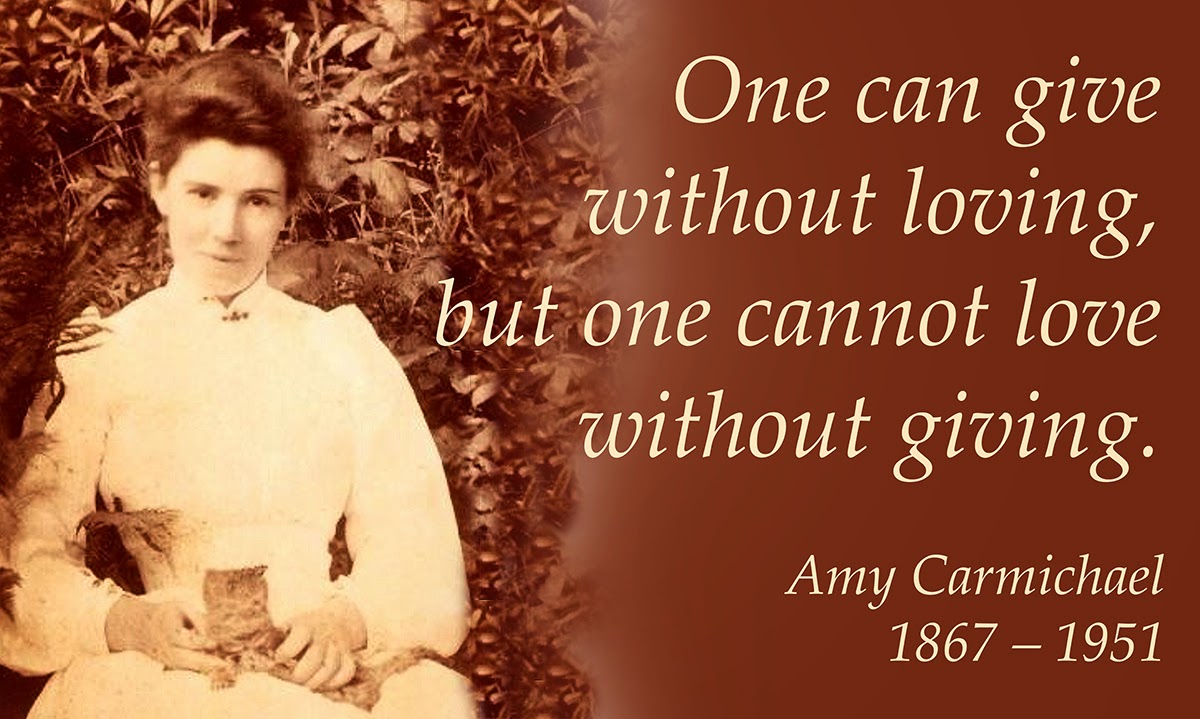 The Adherent: On this day... Amy Carmichael