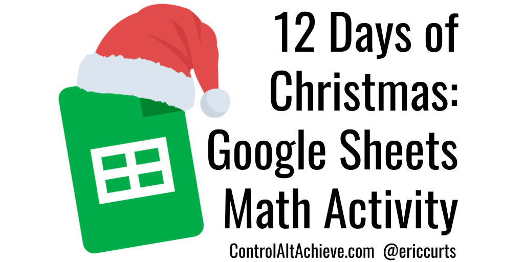 Control Alt Achieve: 12 Days of Christmas - Guided Math Activity in ...